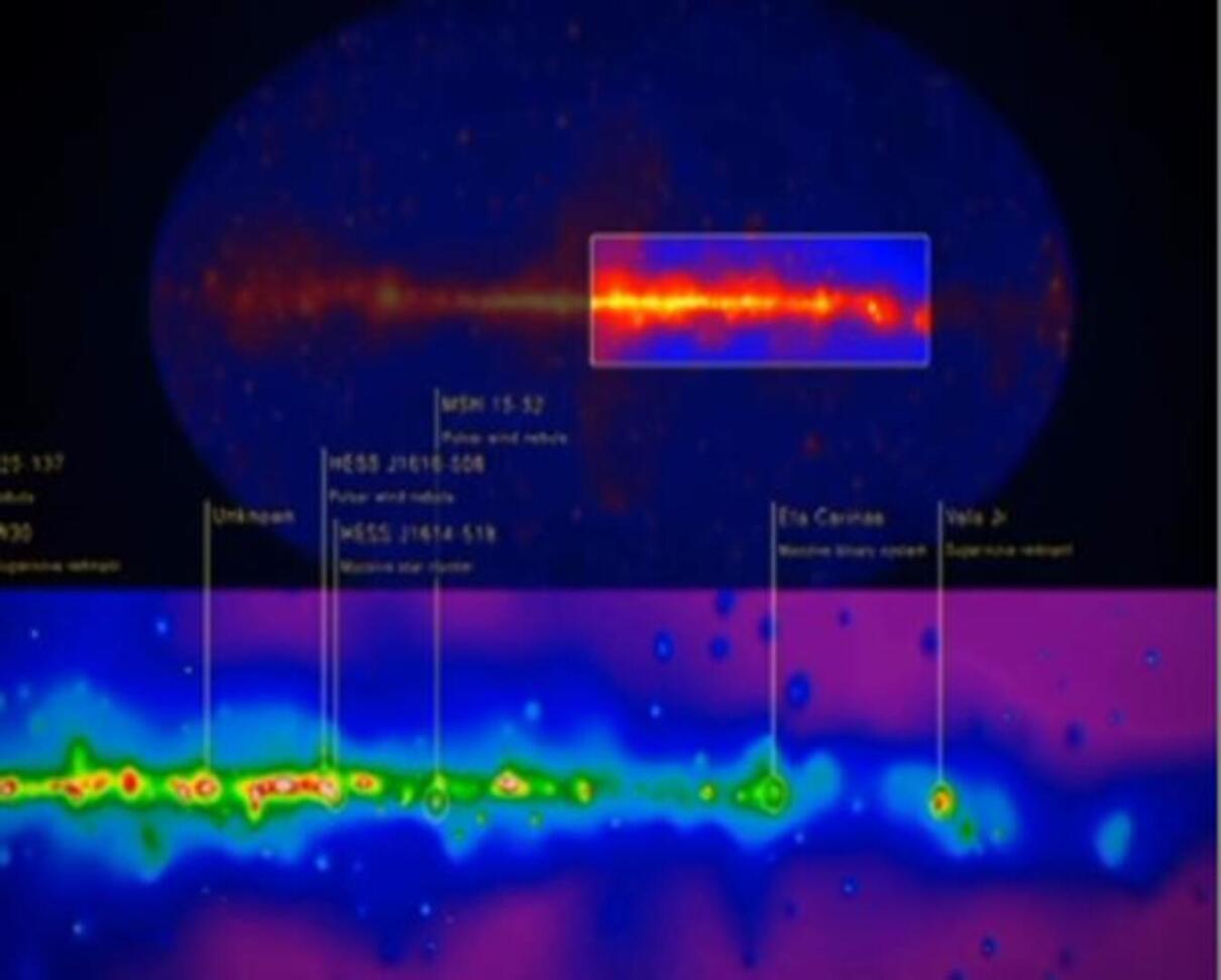 El mejor mapa cósmico de rayos gamma de alta energía