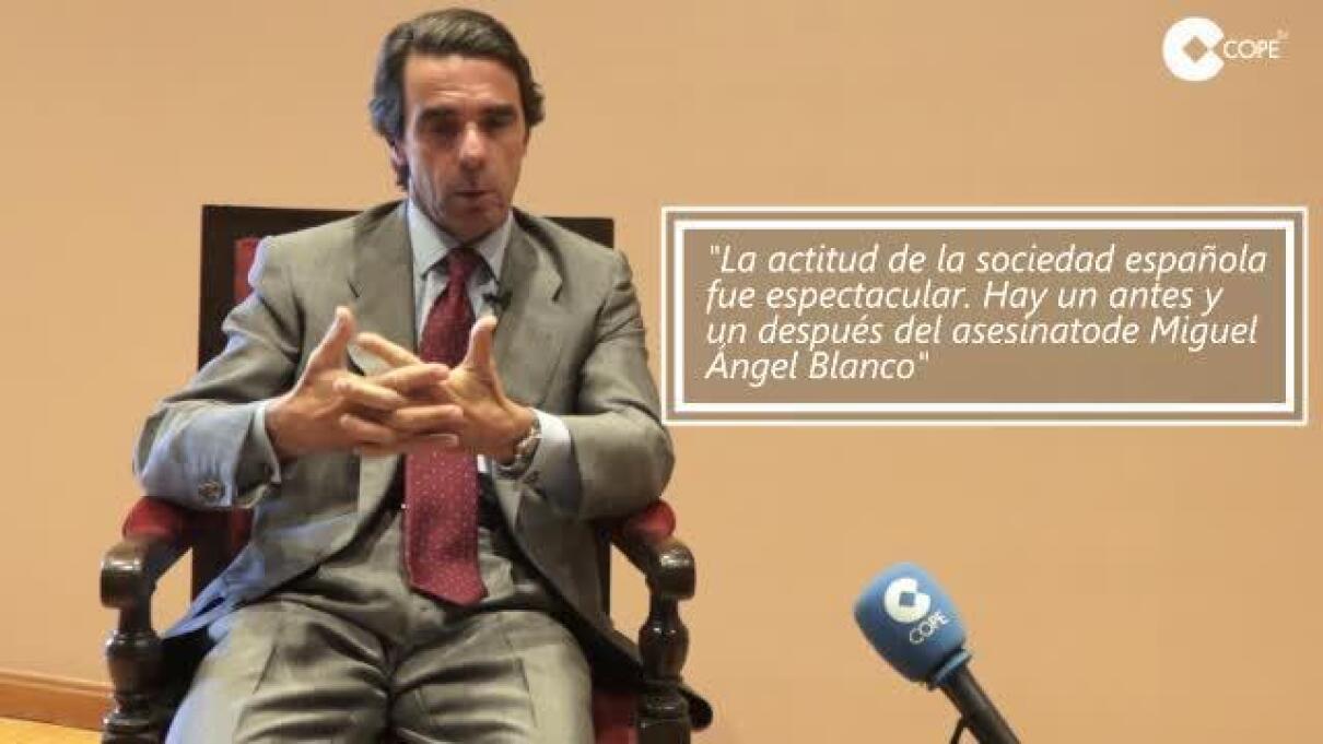 Entrevista a Aznar sobre Miguel Ángel Blanco